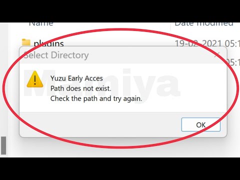 Pc Fix Select Directory Path does not exist. Check the Path and try again Problem Windows 11,10,8,7