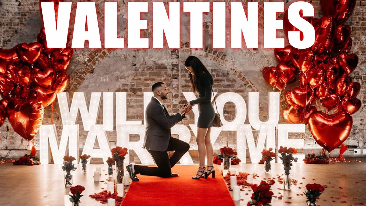❤️ VALENTINE'S DAY MARRIAGE PROPOSALS 💍 That Are Extremely Cute & Romantic Engagement Ideas