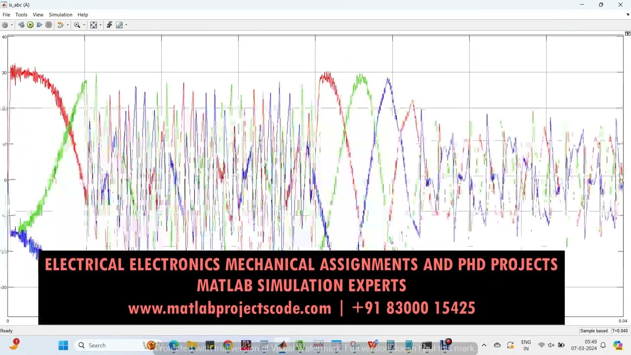 PMSM MPC CONTROLLER MATLAB SIMULINK SIMULATION