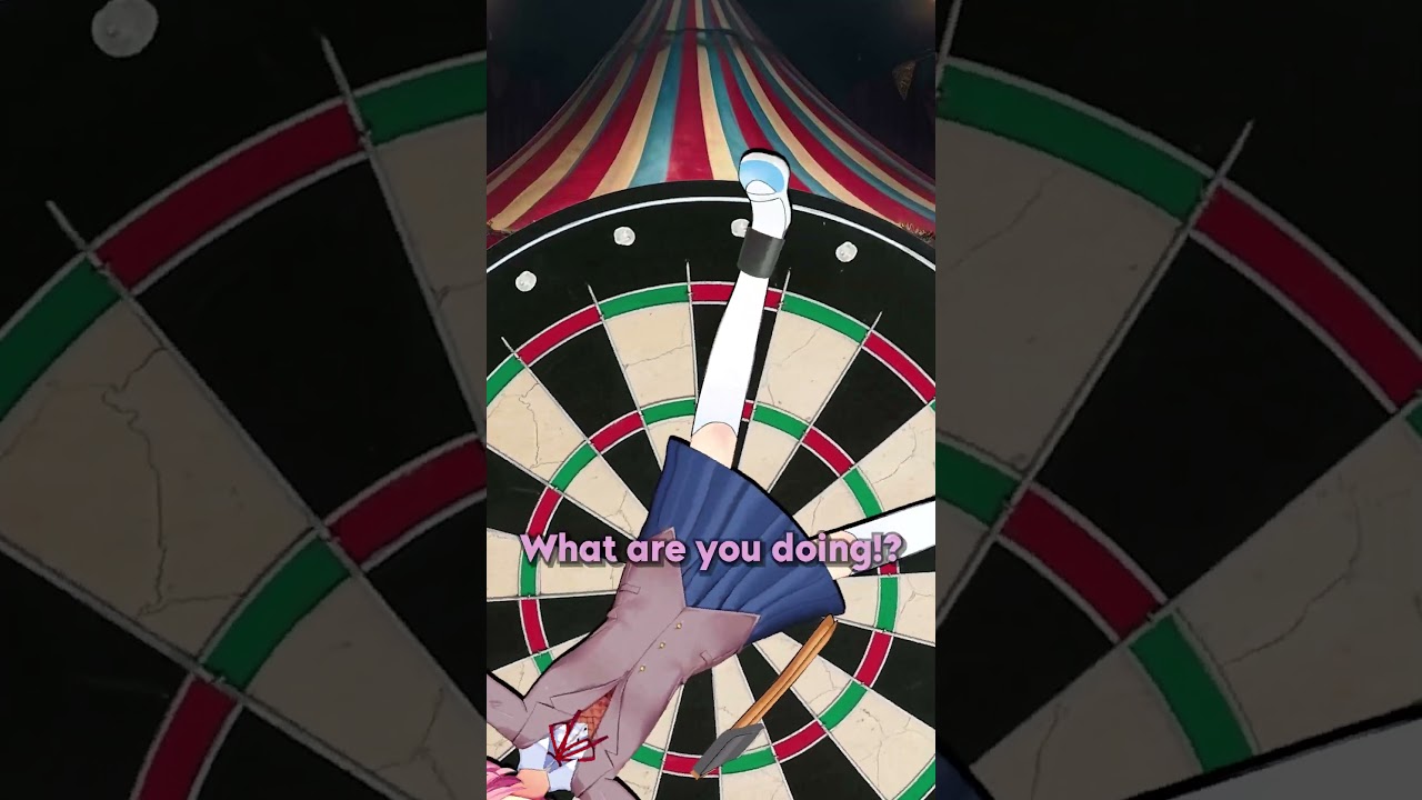 Never Trust Yuri with Axes!!!🎪(DDLC Voiced Animation) #ddlc #natsuki #yuri