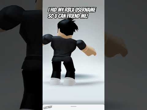 I hid my rblx username so u can friend me!