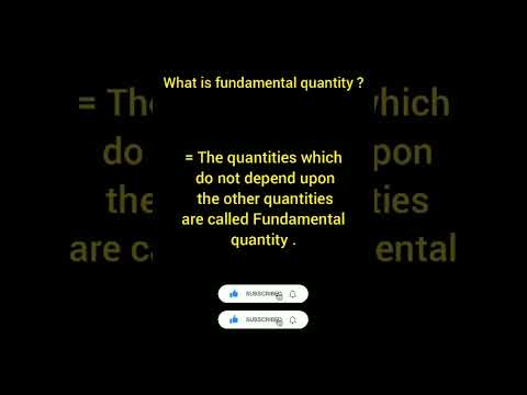 #definition of Fundamental quantity ,#What is fundamental quantity ,#fundamental quantity,#science .