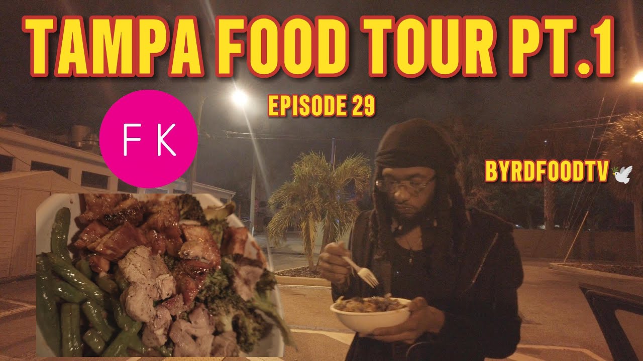 TAMPA FOOD TOUR PART 1 | FRESH KITCHEN REVIEW