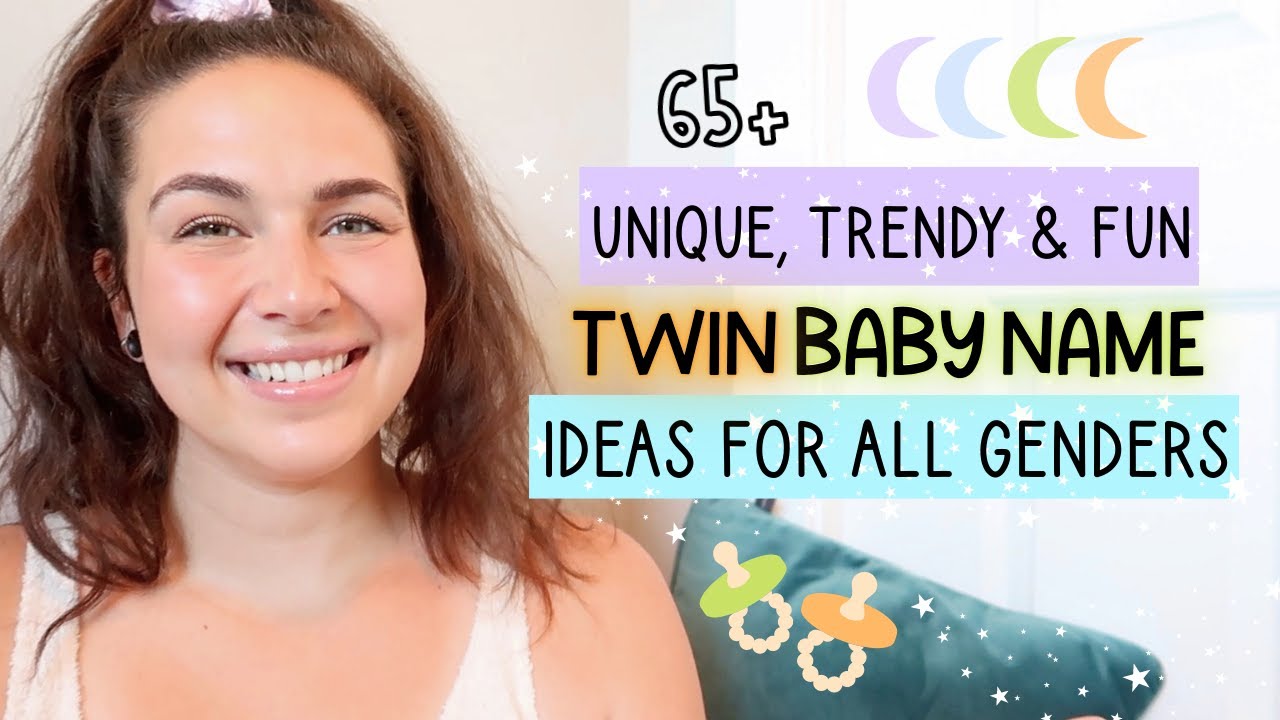 UNIQUE, TRENDY & FUN TWIN BABY NAME IDEAS FOR BOYS, GIRLS & GENDER NEUTRAL! | TWIN BABY NAME LIST!