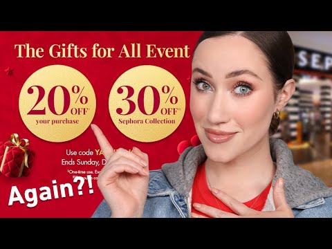 EVERYONE gets 20% OFF at Sephora right now?!