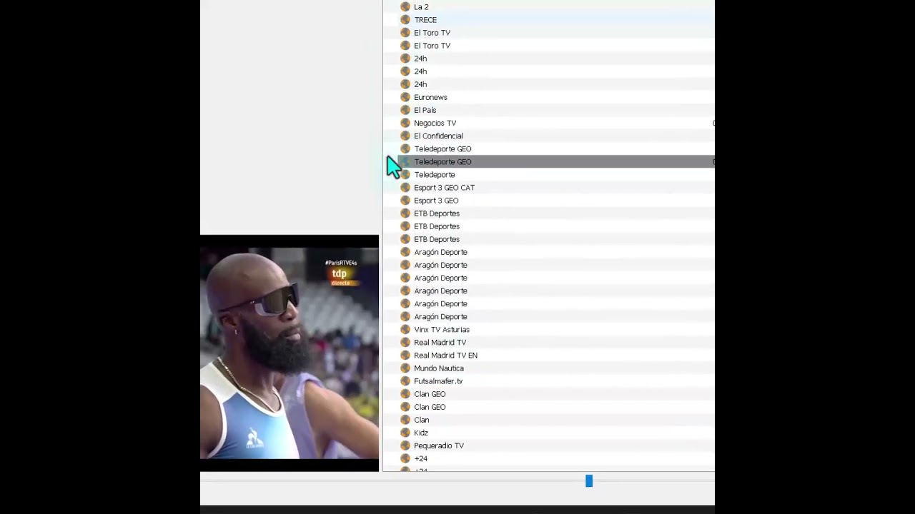 Como ver todos los canales de una lista de reproducción TDT fácilmente en #vlcmediaplayer