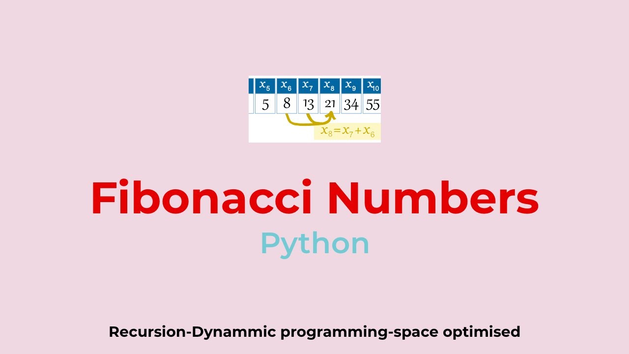 Fibonacci Numbers || using Recursion || dynamic programming || space optimised || Simple and easy.