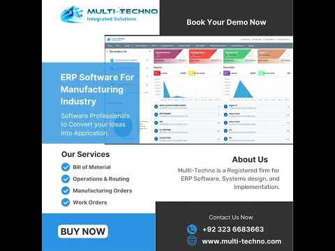 ERP Software for Manufacturing business