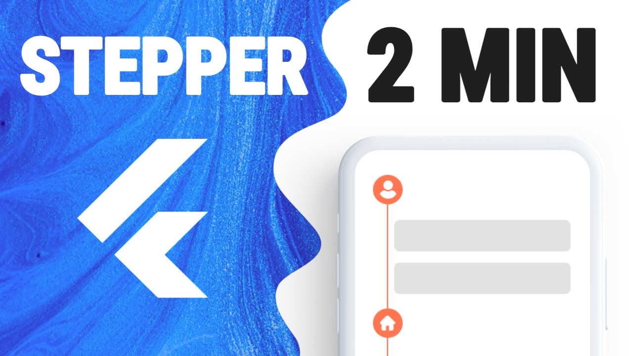 Flutter Stepper Widget - Step By Step Widget