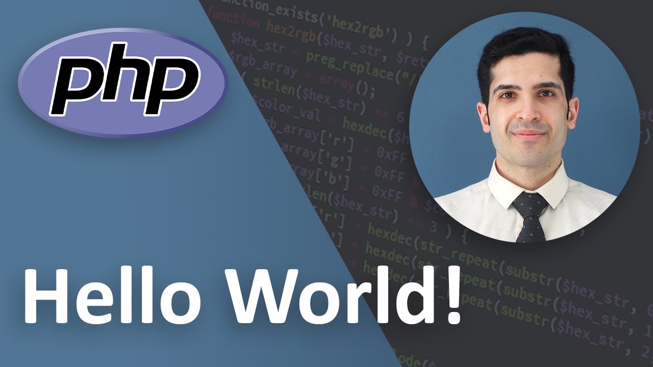 Introduction to PHP and how to build your first web application - PHP Tutorial Beginner to Advanced