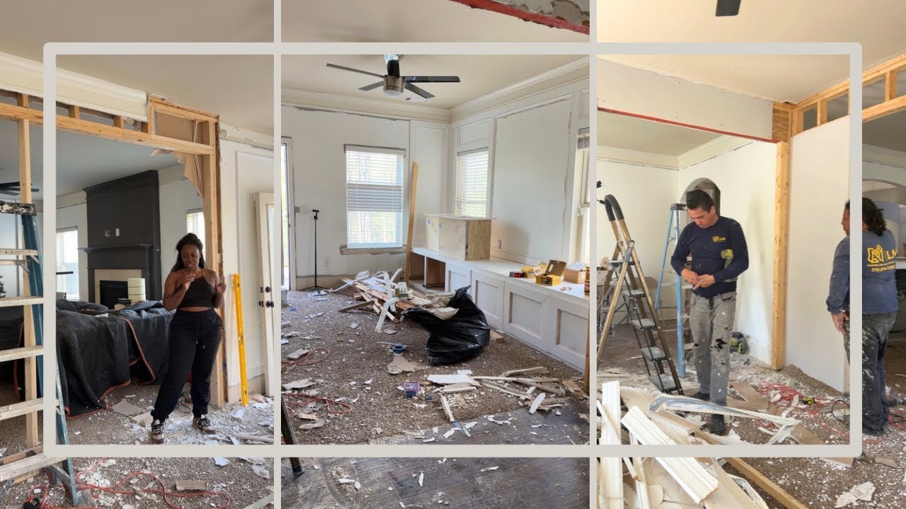 NEW HOUSE || FULL DEMO & REMODEL || Part 4