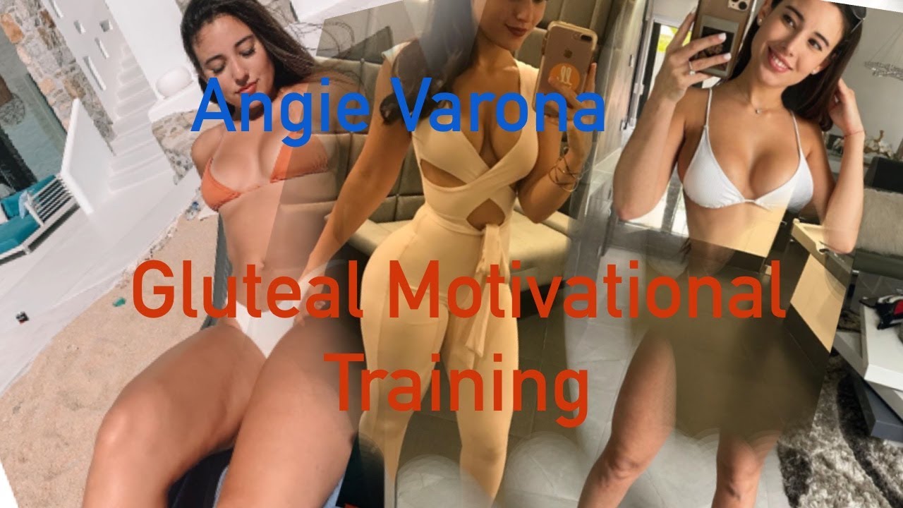 Exercise for glutes motivation gym angie varona yoga pants