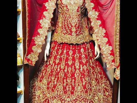 Bridal dress designs for barat in pakistan | Latest top bridal dress designs