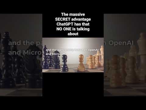The massive SECRET advantage ChatGPT has that NO ONE is talking about #chatgpt #investing #finance