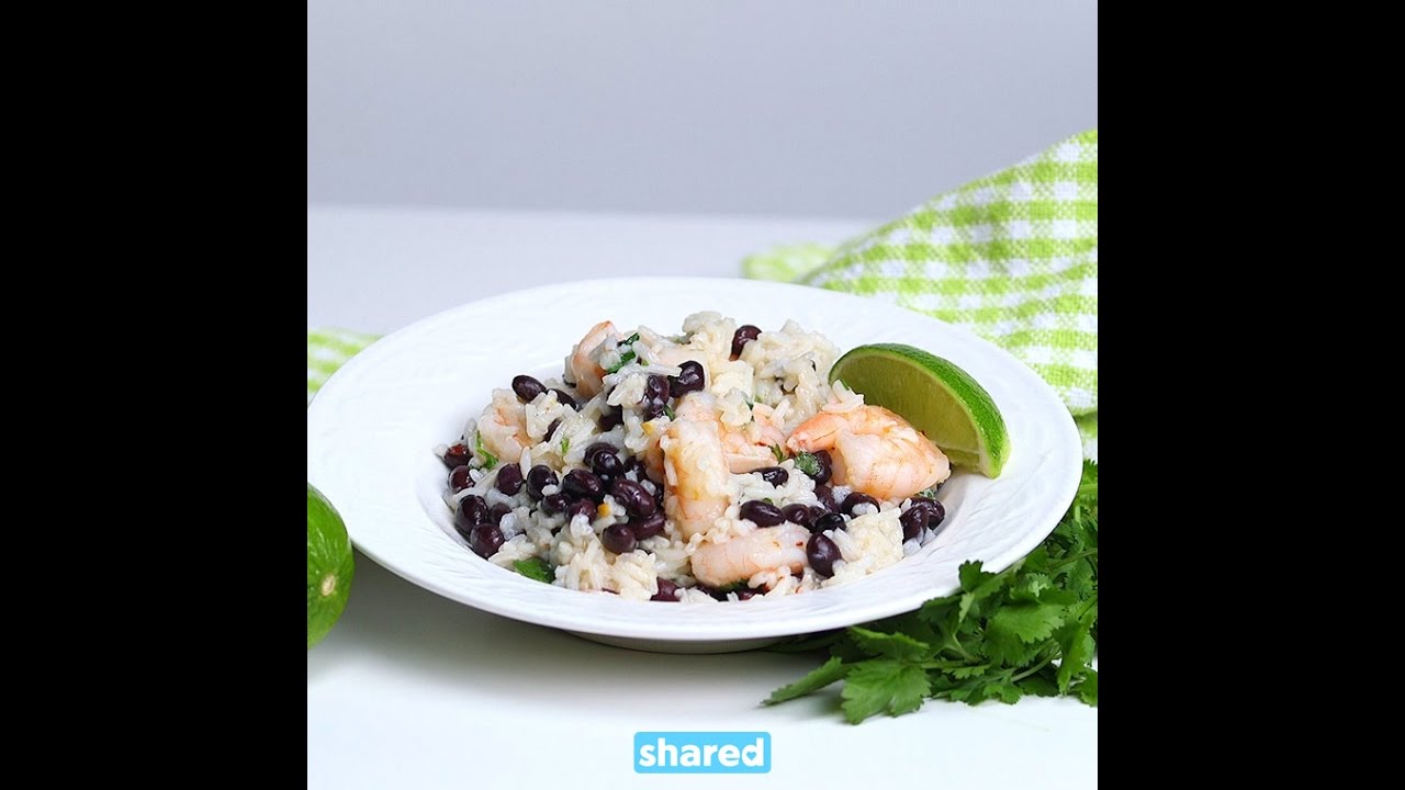 Cilantro Lime Black Beans and Rice