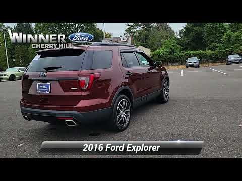 Certified 2016 Ford Explorer Sport, Cherry Hill, NJ T28429