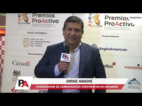 #PremiosProActivo2024 Proyecto "Alianza estratégica para la gestión del desarrollo" Antamina
