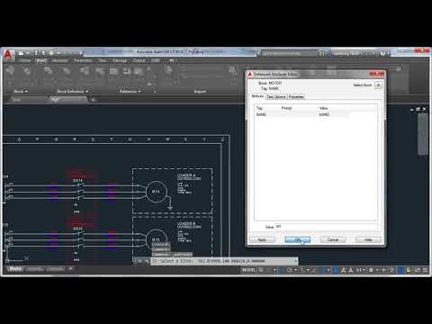 AutoCad Making A Block -- Electrical Prints