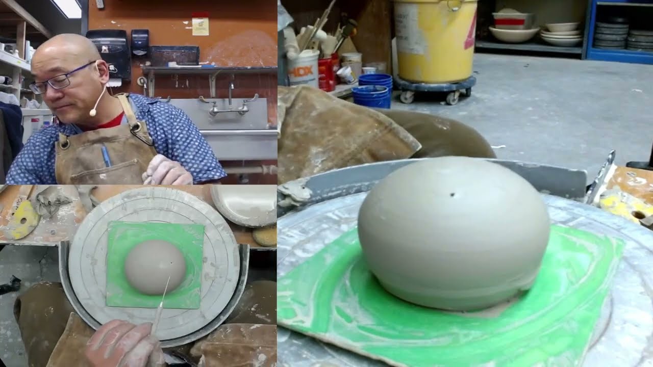 Mastering Closed Forms on the Pottery Wheel | Step-by-Step Pottery Tutorial
