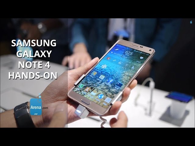 Samsung Galaxy Note 4 hands-on - PhoneArena