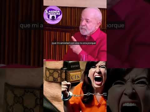 🚨LULA DA SILVA ADMIITIÓ QUE CRISTINA KIRCHNER SE PUSO A LLORAR POR TELEFONO POR ESTAR PRESA