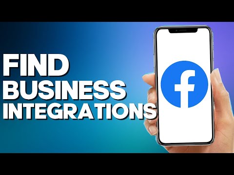How to Find Business Integrations Settings on Facebook Mobile App