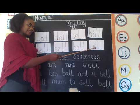 double 'll' words reading lesson 3.1a