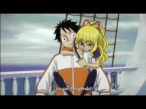 Masih terlalu epic untuk dilupakan, !!! reaksi bodoh luffy ketika di sandra!