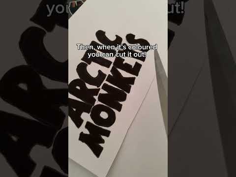 How to make a poster without a printer! #grunge #grungeaesthetic #grungestyle #grungeaesthetics #diy