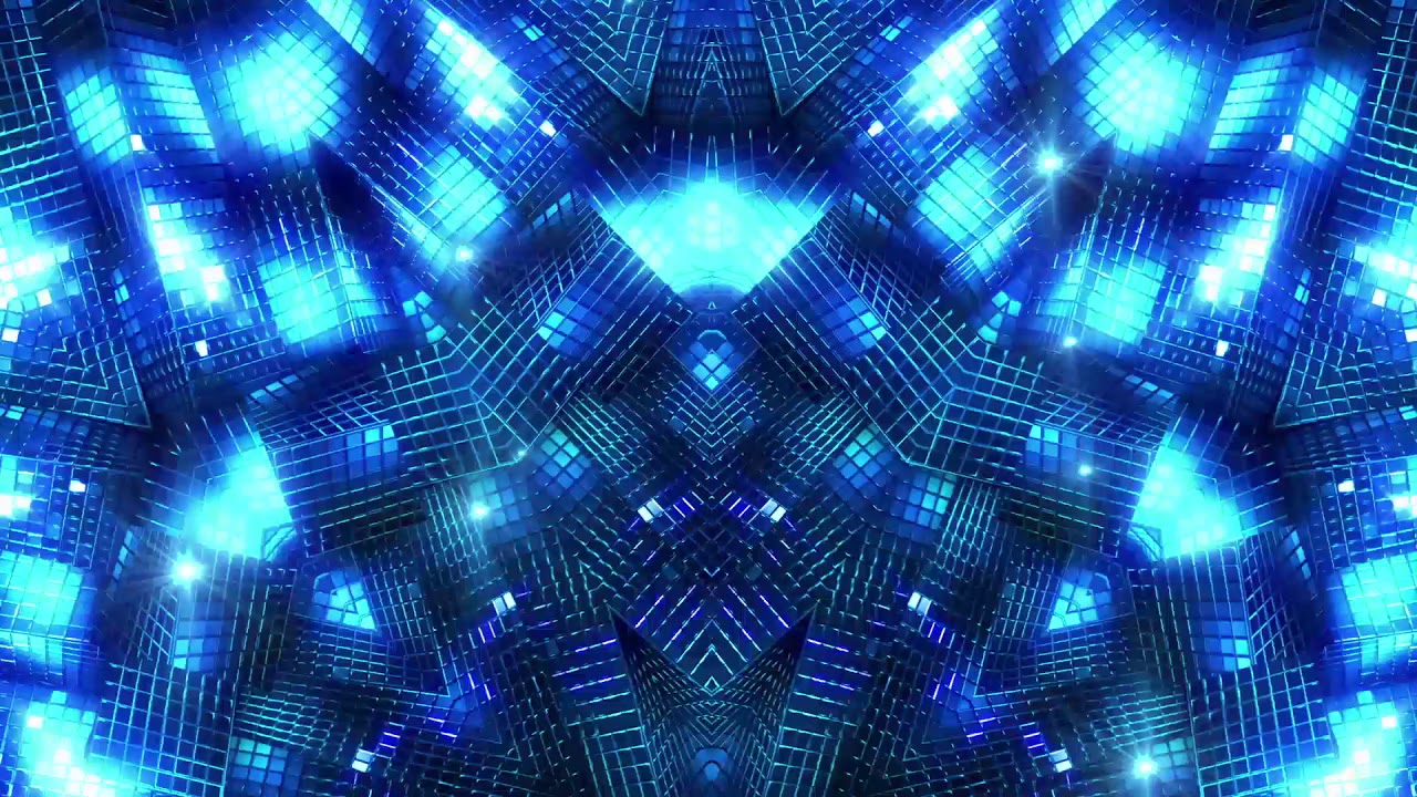 Blue Background Geometric