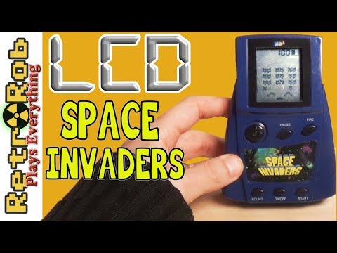 MGA LCD Space Invaders Handheld Thoughts and Gameplay