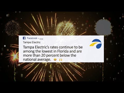 Tampa Electric reduces customers’ bills for 2020 #teco #lowrates #saveenergy
