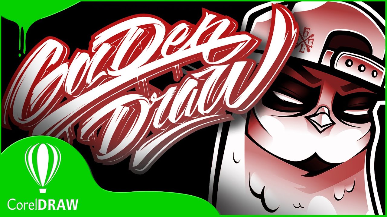 Speed Art Drawing Vector Illustration | CorelDraw