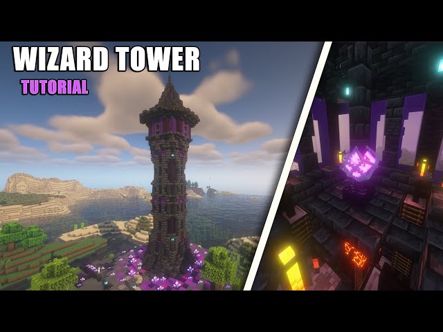Wizard Tower Minecraft Map