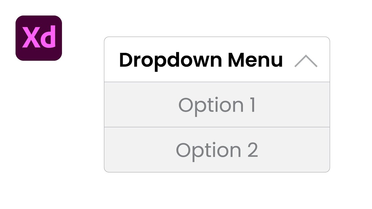 Create a Dropdown Menu in Adobe XD