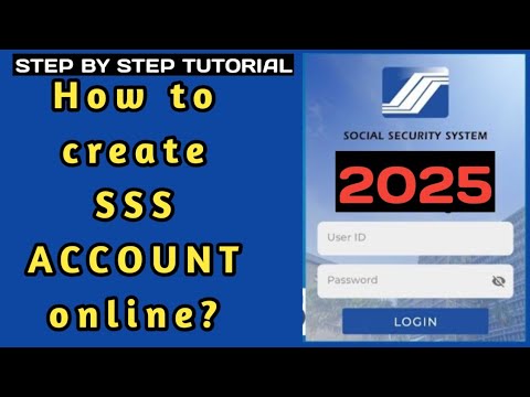 How to create SSS ACCOUNT online 2025? SSS REGISTRATION ONLINE.