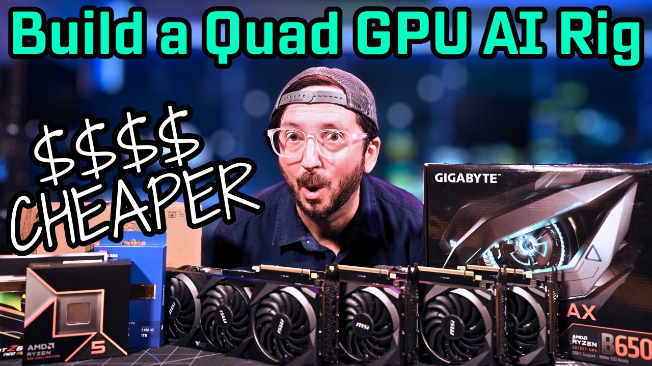 ULTIMATE Local AI Quad 3090 Build