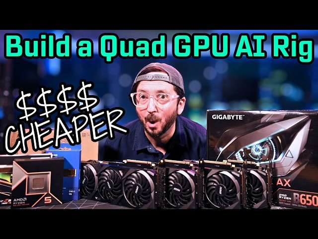 How to Build a Cost-Effective Local AI Quad GPU Setup with Four Nvidia ...
