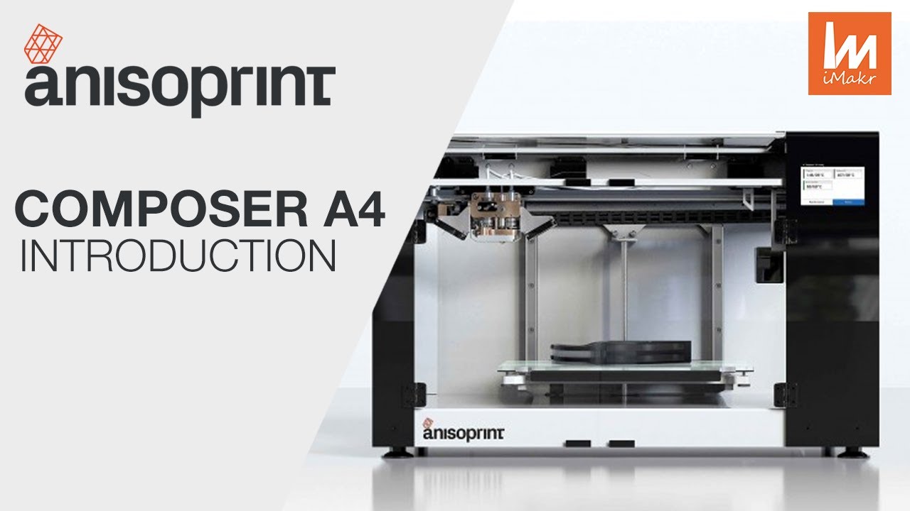 Anisoprint Composer A4 - Continuous Carbon Fibre Printing