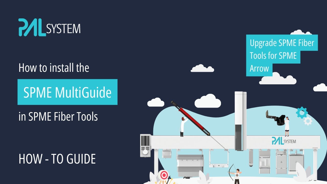 How to install the SPME MultiGuide on a SPME Fiber Tool #palsystem #automation #howto