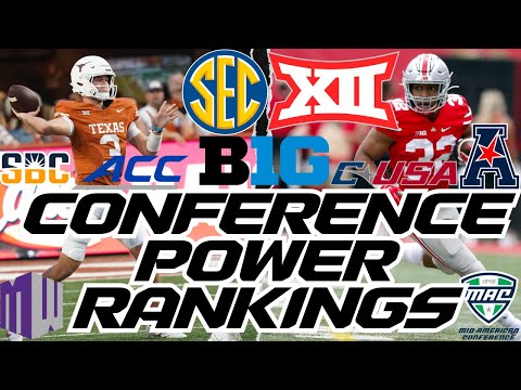 College Football Conference Power Rankings | Which Conference is the Best?
