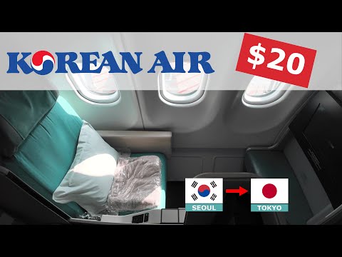 20$ KOREAN AIR LIE-FLAT BUSINESS CLASS (A330)