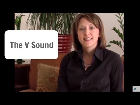 How to Pronounce the English V sound /v/ - Pronunciation Lesson