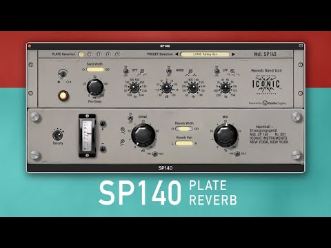Iconic Instruments SP140 Plate Reverb - Gearspace