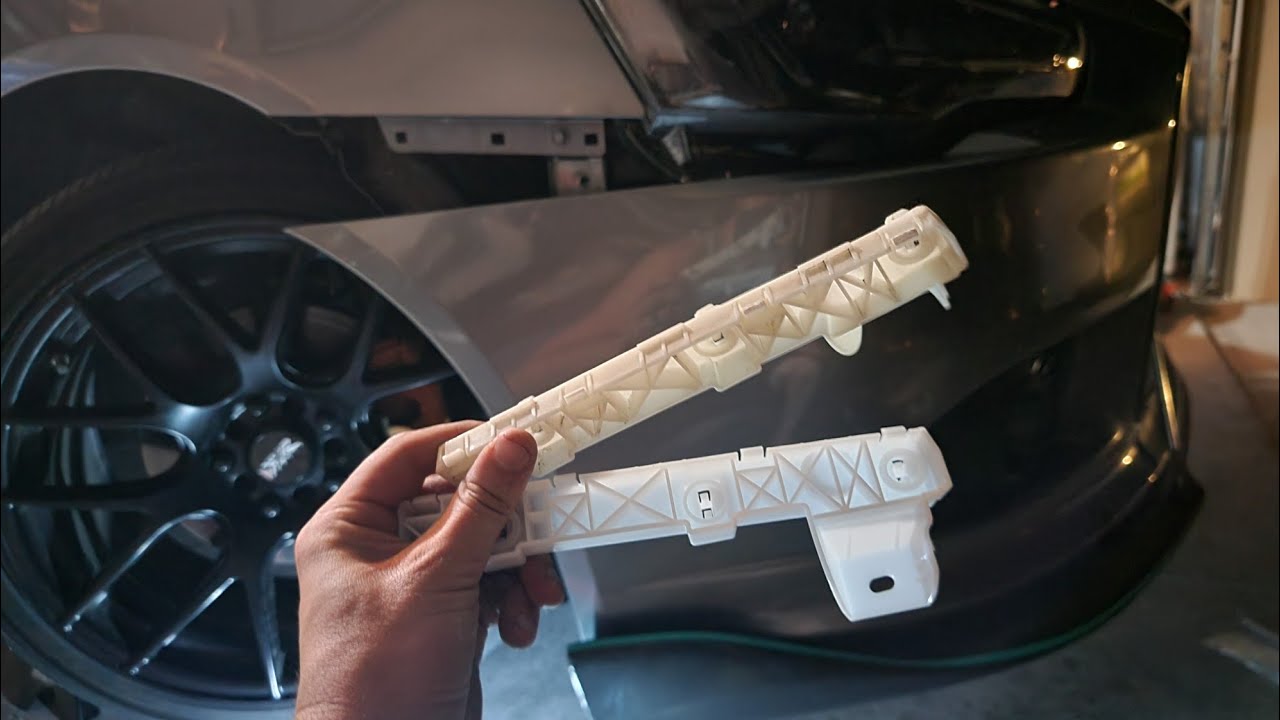 How to fix sagging Mitsubishi Lancer bumper