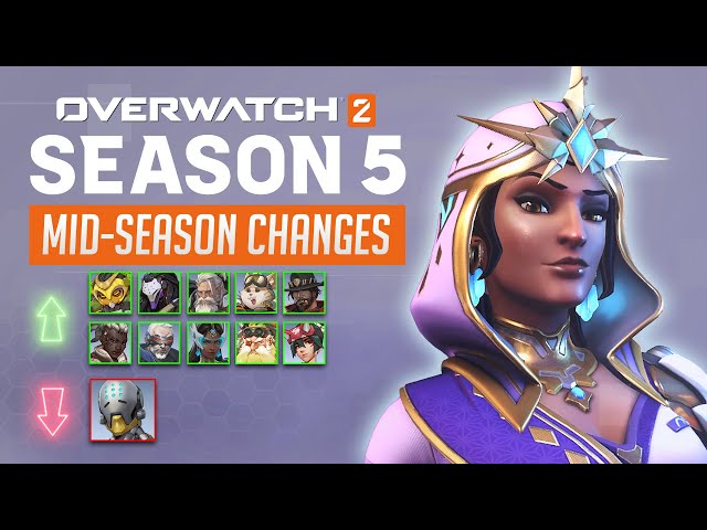 Overwatch 2 Season 5 July 11 patch notes: Summer Games seasonal event ...