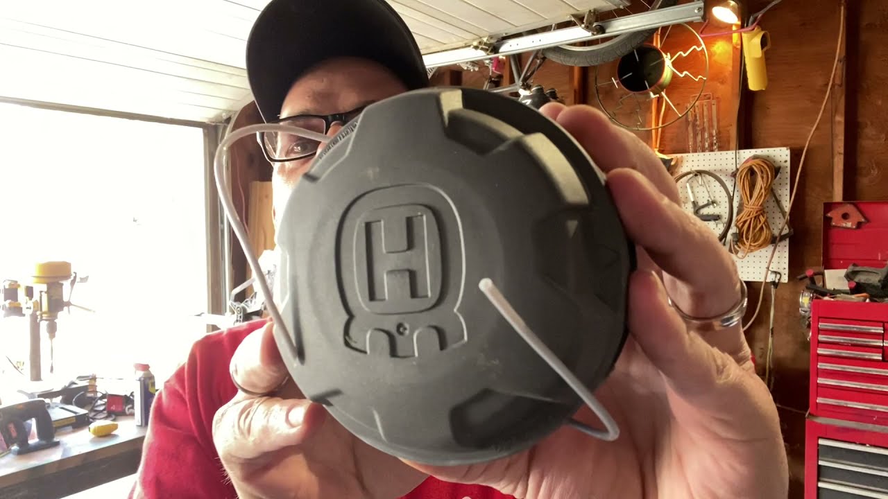 Husqvarna Rapid Replace trimmer head install #husqvarna