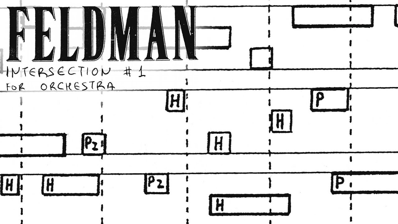 Morton Feldman - Intersection 1 [w/score]