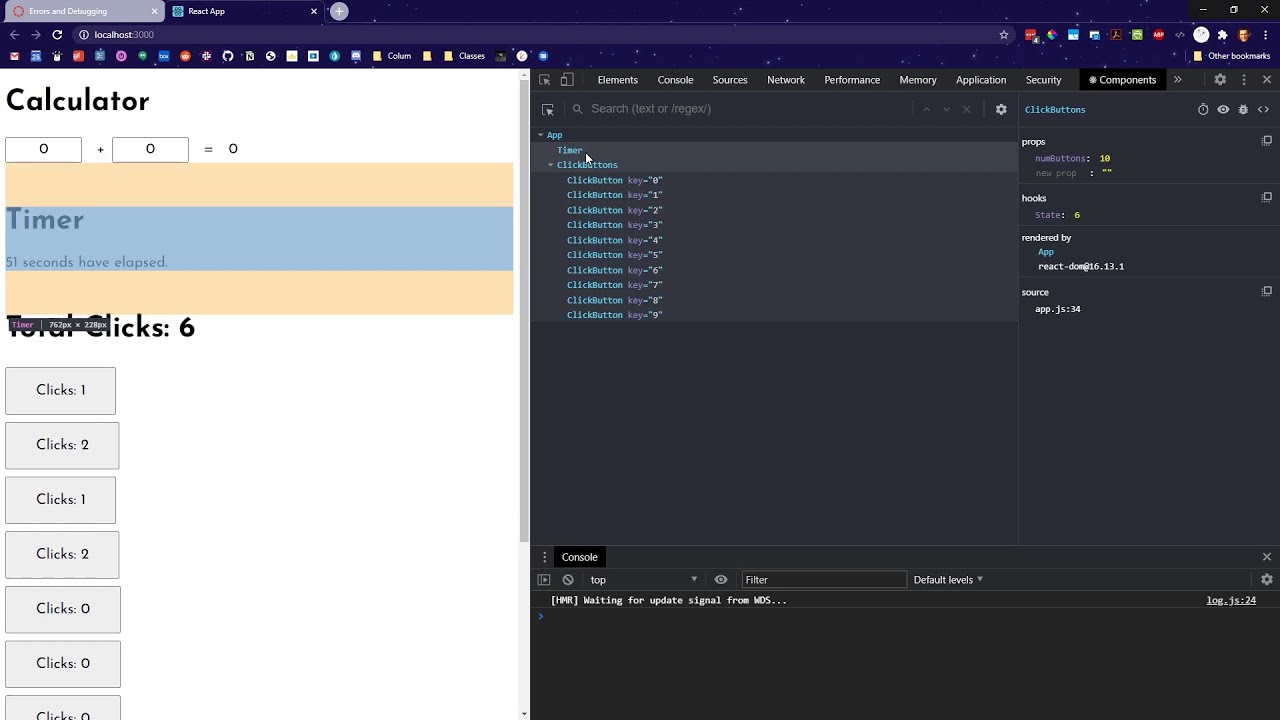 FA20 Code Sprint A: Week 04 - JavaScript & React Debugging and Problem Solving