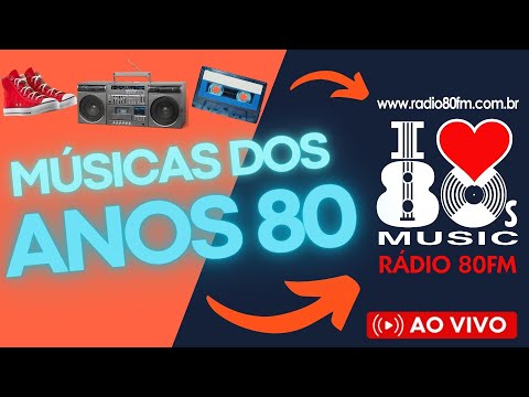 Programação 80 FM ao-vivo - 24hs o melhor das Rádios dos anos 80- Rafael Dutra- noite 25/04/25